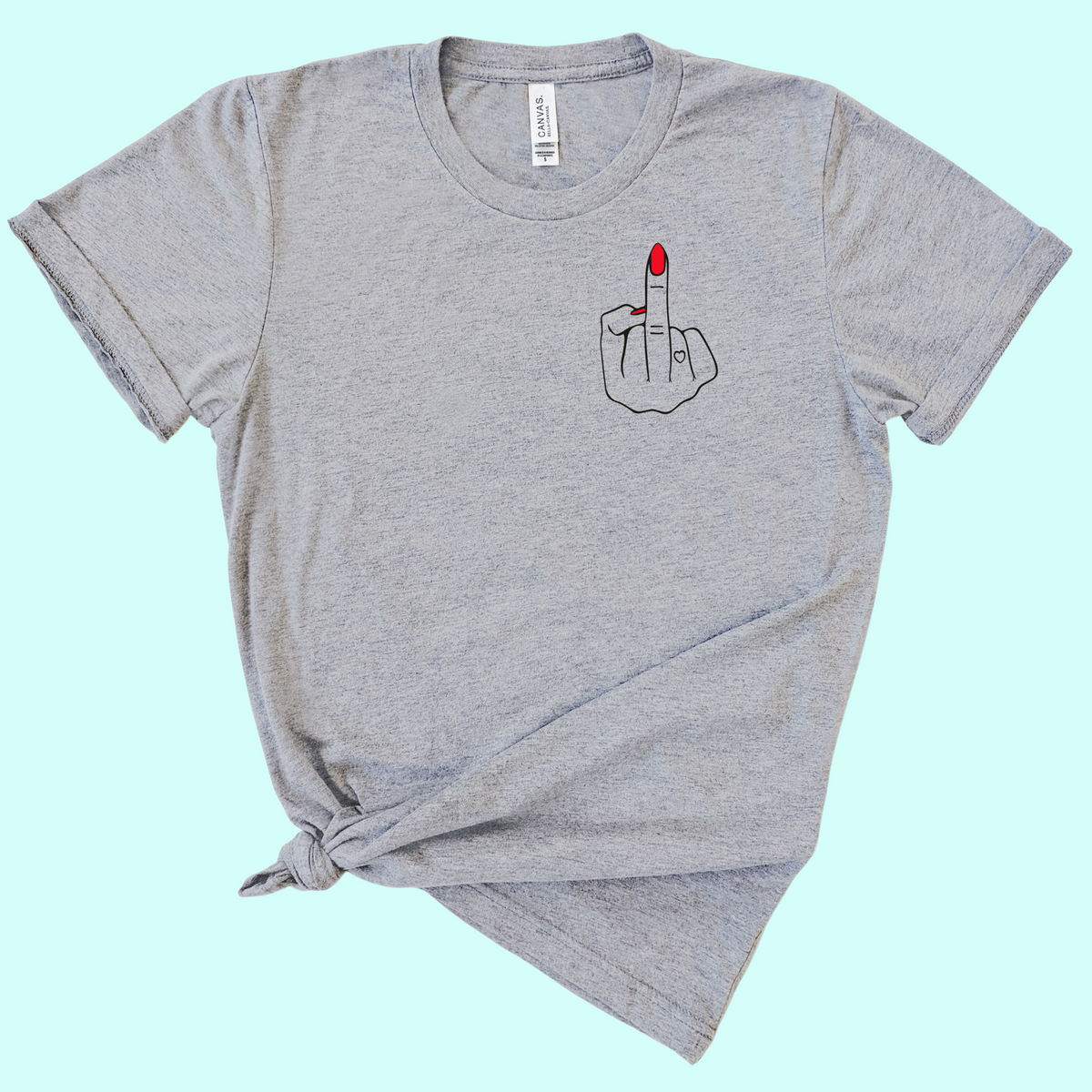 Middle Finger Tshirt – Rebma